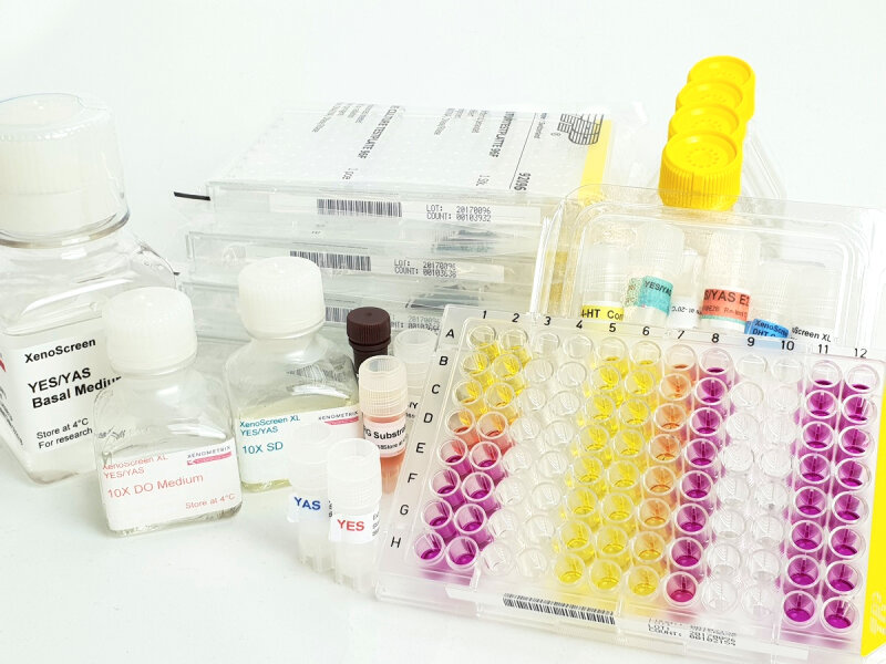 Test Kit for Detection of Endocrine Active Chemicals, with human Estr